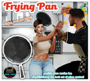 Second Life Marketplace - Junk Food - Frying Pan Slapper